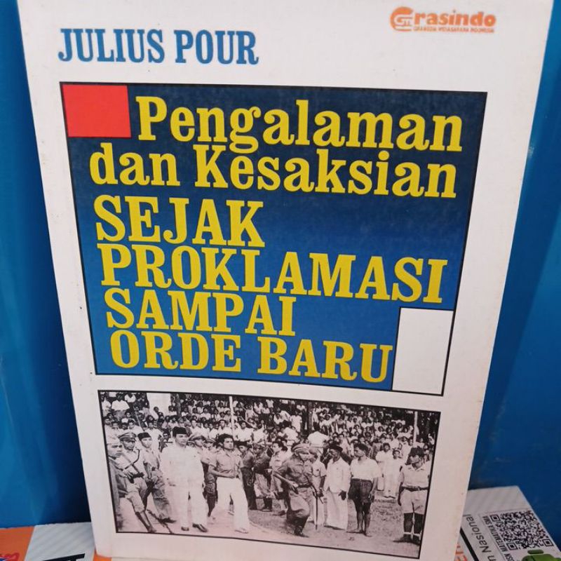 Jual PENGALAMAN DAN KESAKSIAN SEJAK PROKLAMASI SAMPAI ORDE BARU,JULIUS ...