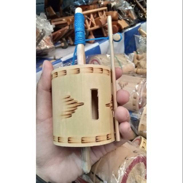 Jual gangsing bambu mainan anak jadul bisa bunyi mainan anak ...