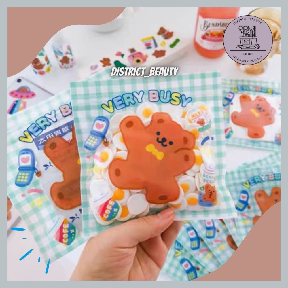 Jual PLASTIK ZIPPER ZIPLOCK KELINCI SERBAGUNA UKURAN 13 X 13 CM PLASTIK ...