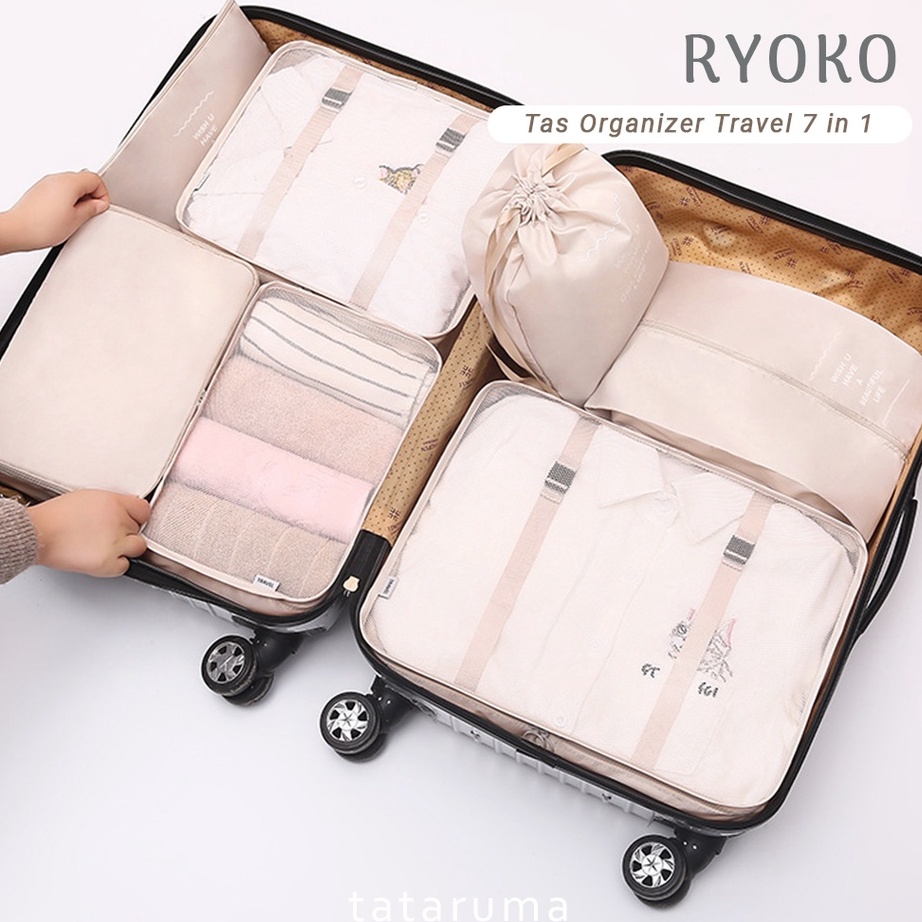 Jual Pilihan Terbaikmu TATARUMA Ryoko Tas Organizer Travel Kantung ...