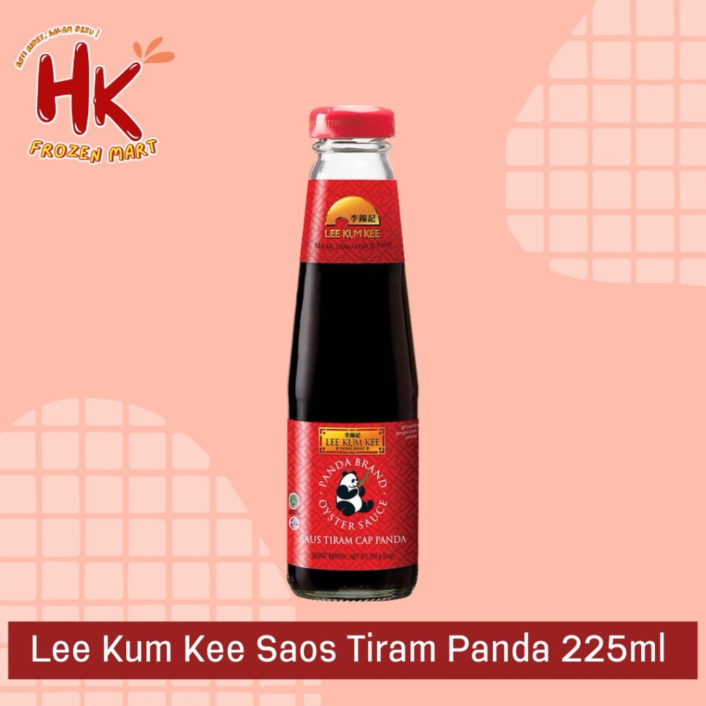 Jual Lee Kum Kee Saos Tiram Cap Panda 225ml | oyster sauce saus premium ...