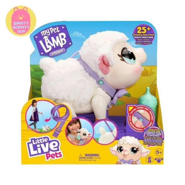 Jual Jual Little Live Pets My Pet Lamb Snowie Interactive Plush Toy ...