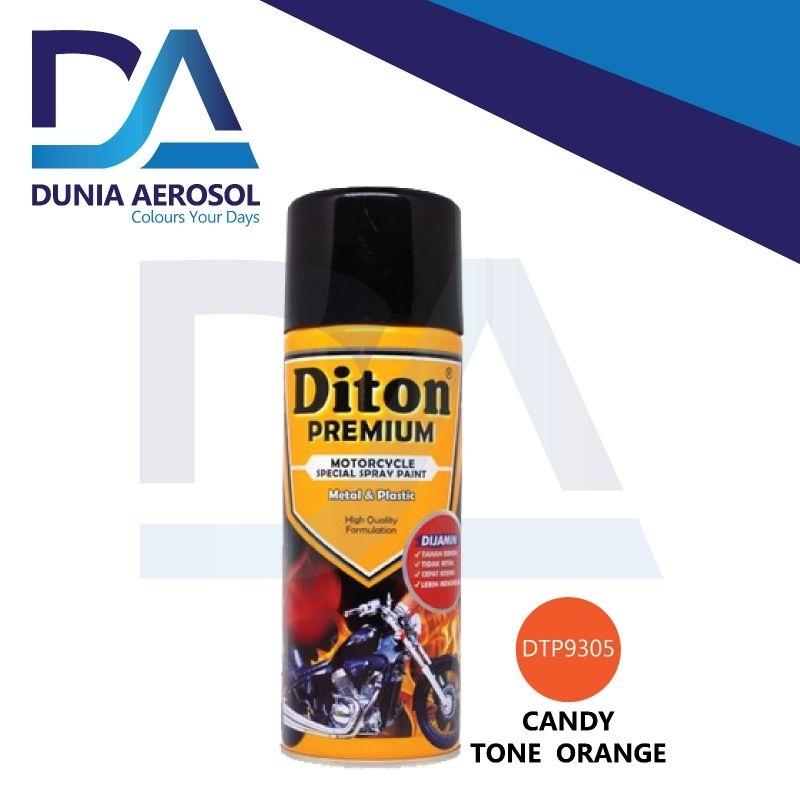 Jual Diton Premium Candy Tone Orange 9305 Cat Semprot | Shopee Indonesia