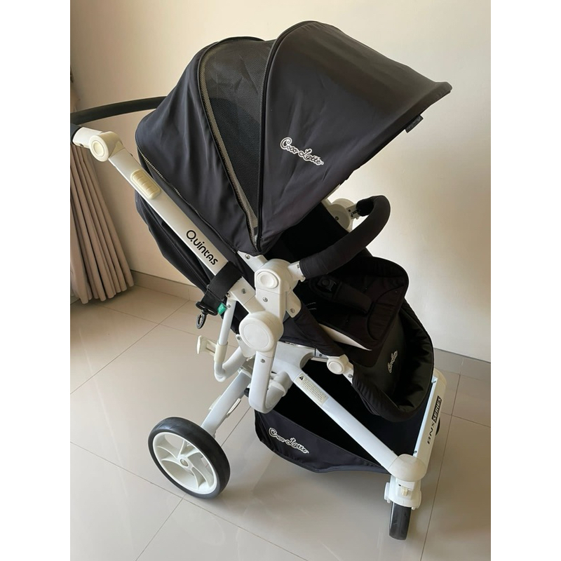 Jual Stroller Quintas Cocolatte BNS Series Black bekas tanpa dus/box ...