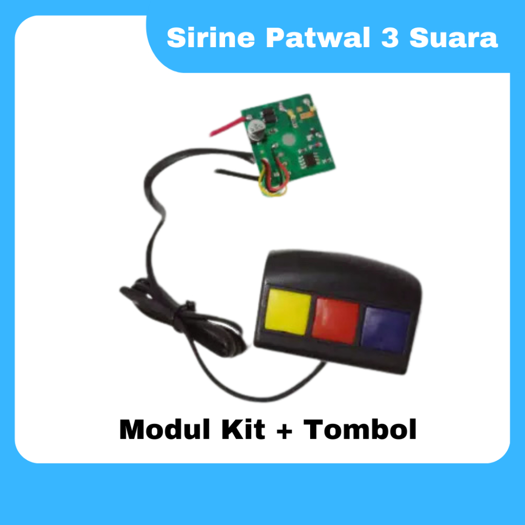 Jual Modul Sirine Patwal Motor Modul Klakson Tiga Suara | Shopee Indonesia