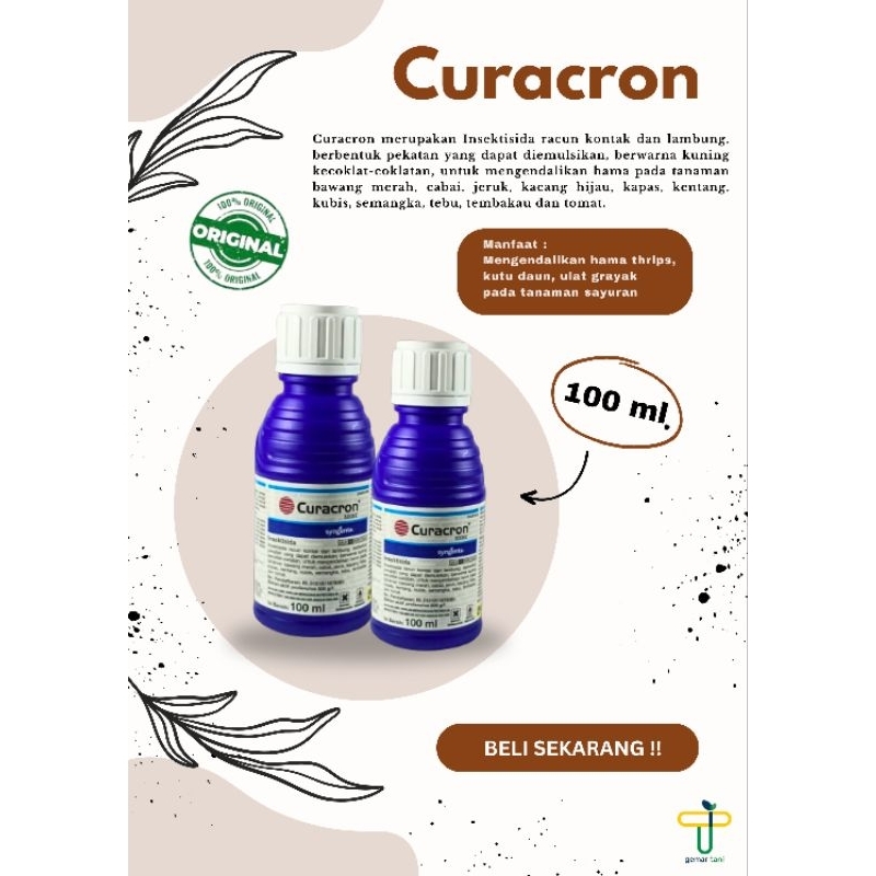 Jual Obat Tanaman Insektisida Curacron 100 ml | Shopee Indonesia