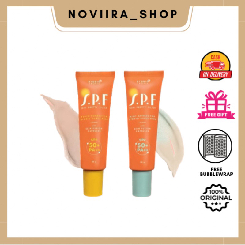 Jual STUDIO TROPIK Hybrid Sunscreen Mint SPF 50+ PA++ | Shopee Indonesia