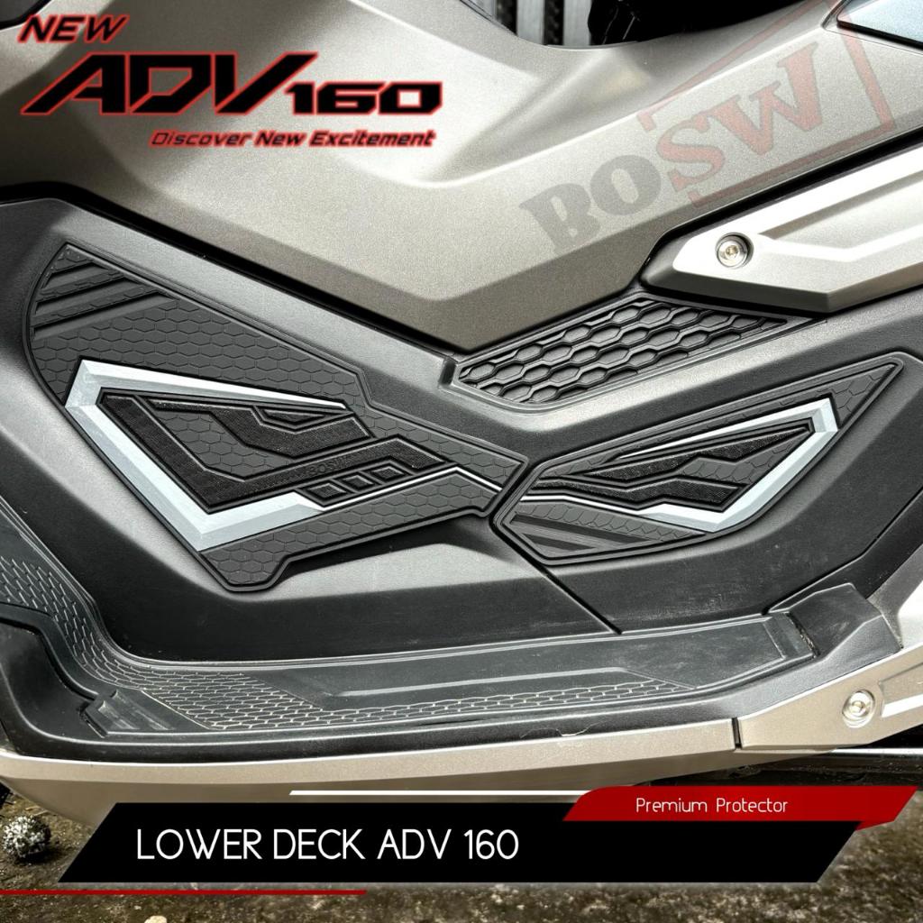 Jual Aksesoris ADV 160 Side Deck Variasi Body Cover Bahan Karet ...