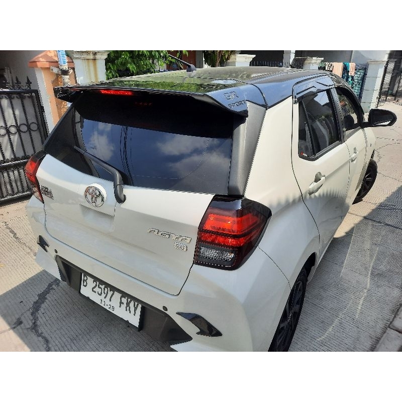 Jual Spoiler agya Gr sport ayla type R | Shopee Indonesia