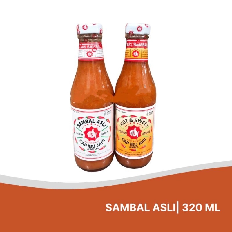 Jual sambal jempol saus sambal 320 ml | Shopee Indonesia