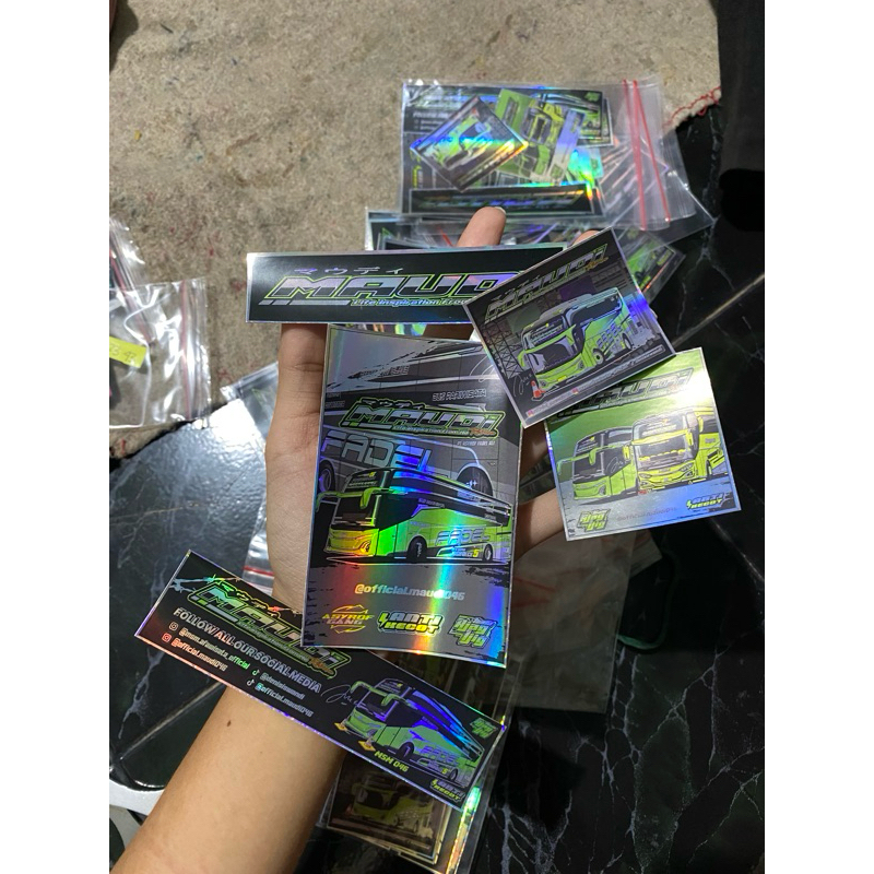Jual STIKER MAUDI JB 5 / stiker bus asyrof / stiker asyrof maudi jb5 ...