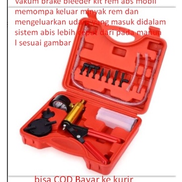 Jual Bbl Vakum brake bleeder kit rem abs mobil memompa keluar minyak ...