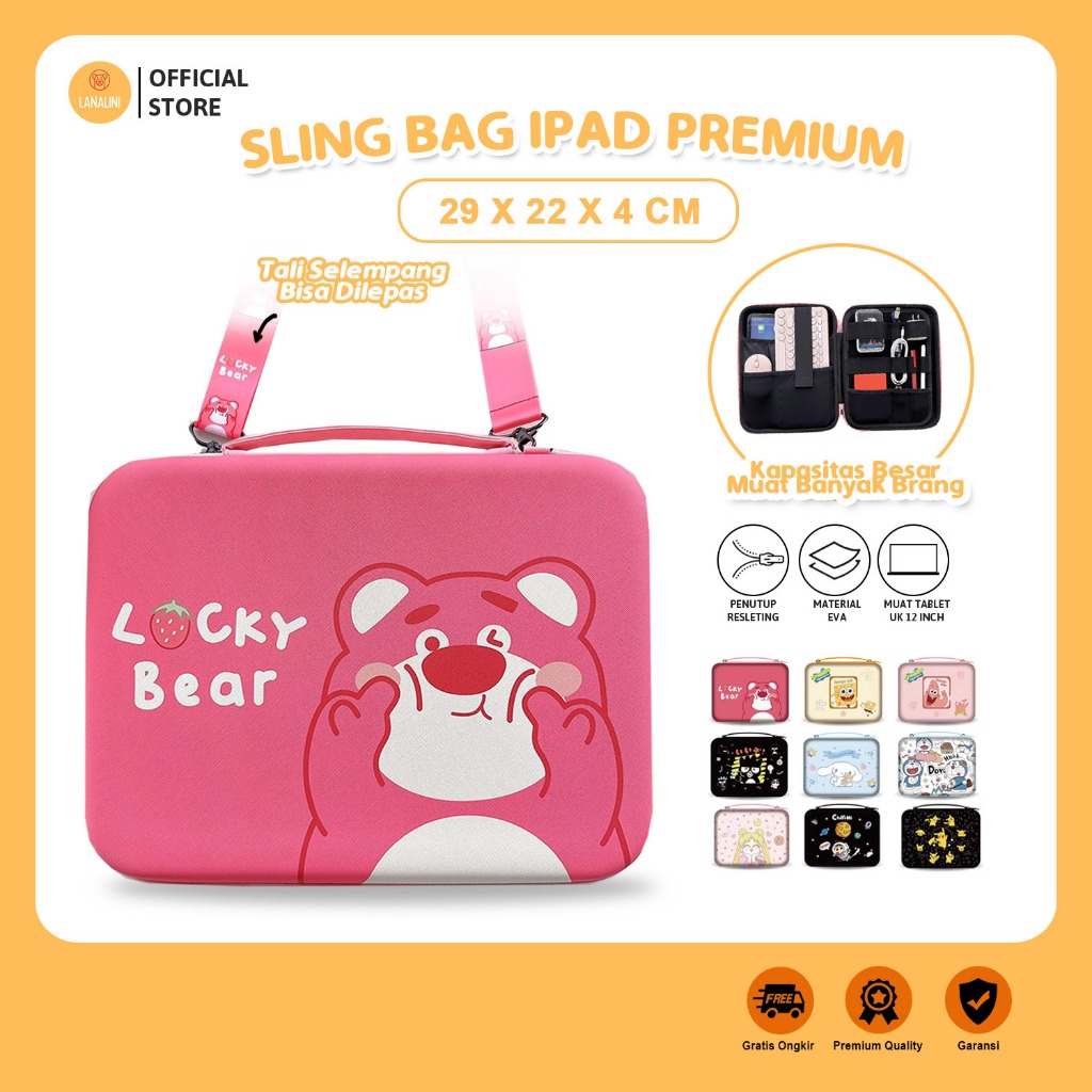Jual Tas Apple iPad Pro Air M4 M3 M2 M1 Generasi Gen 1 2 3 4 5 6 7 8 9 ...
