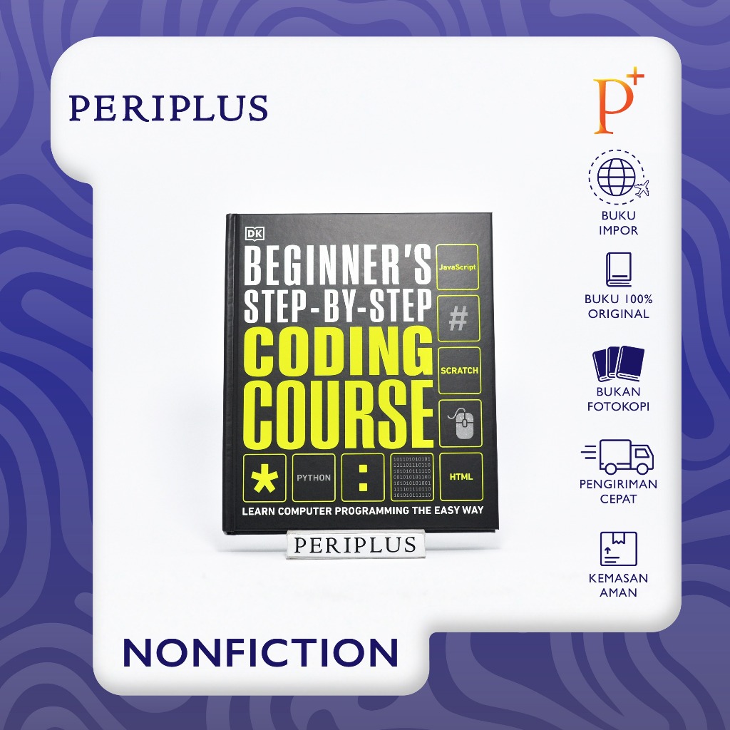 Jual Beginner's Step-By-Step Coding Course - 9781465482211 | Shopee ... Jual Beginner's Step-By-Step Coding Course - 9781465482211 | Shopee ...
