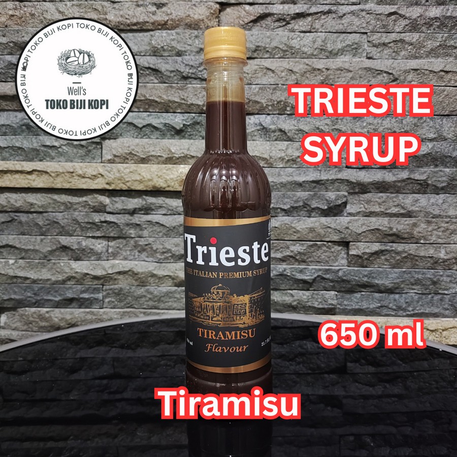 Jual Trieste Syrup Flavoured Sirup Rasa - 650 ml | Shopee Indonesia