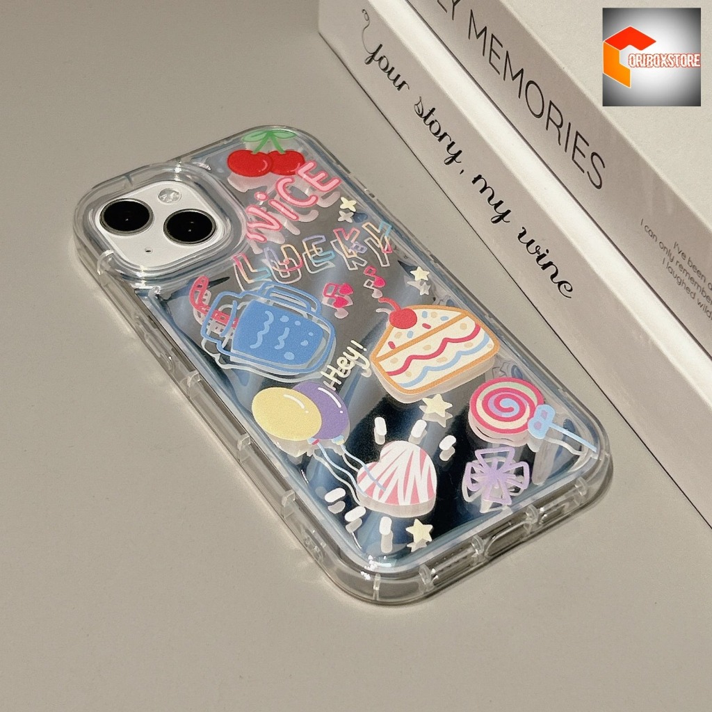 Jual XAA01 CASE CASING HANDPHONE SOFTCASE IMD SILVER PLATE CUTE SHINNY ...