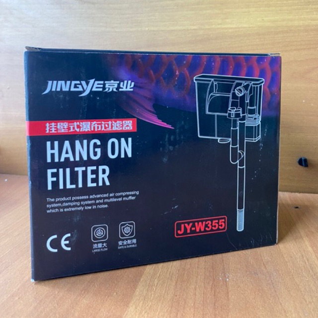 Jual Filter Gantung Hang On Aquarium Aquascape JINGYE JY W355 | Shopee Indonesia
