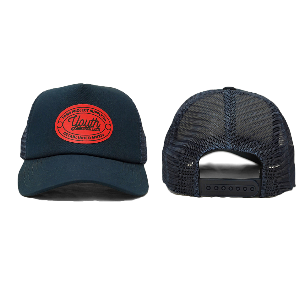 Jual Toms Project Hat Polo Cap Trucker Ouval Navy - Topi Trucker ...