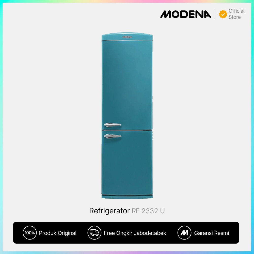 Jual MODENA Refrigerator - RF 2332 U | Shopee Indonesia