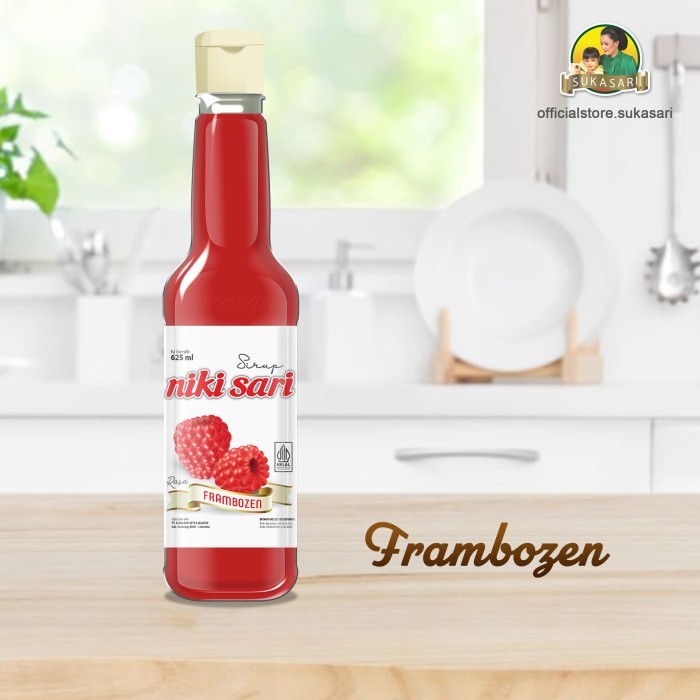 Jual Sirup Niki Sari Botol Pet Rasa Framboze 625 ml | Shopee Indonesia