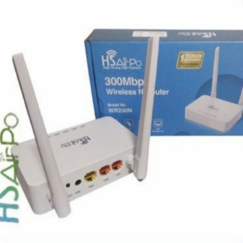 Jual HS AIRPO WR200N 300Mbps ROUTER WIRELESS | Shopee Indonesia