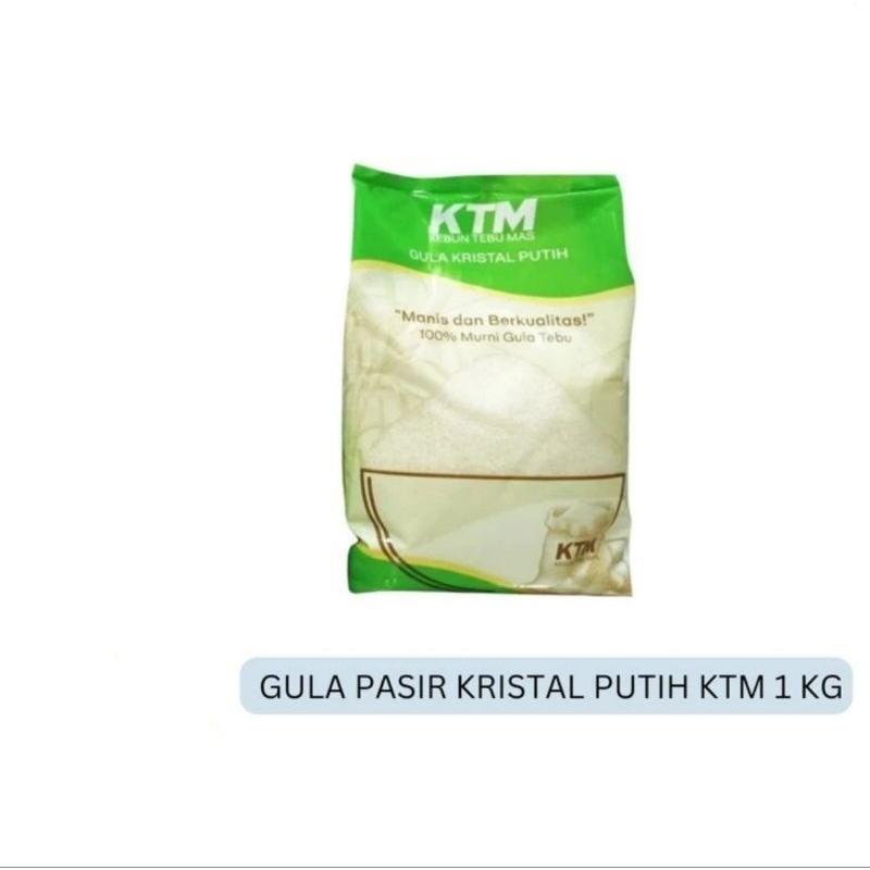 Jual Gula premium KTM 1 kg kristal putih | Shopee Indonesia