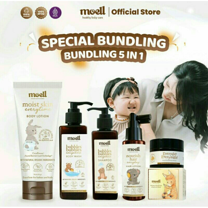 Jual moell paket bundling 5 in 1 | Shopee Indonesia