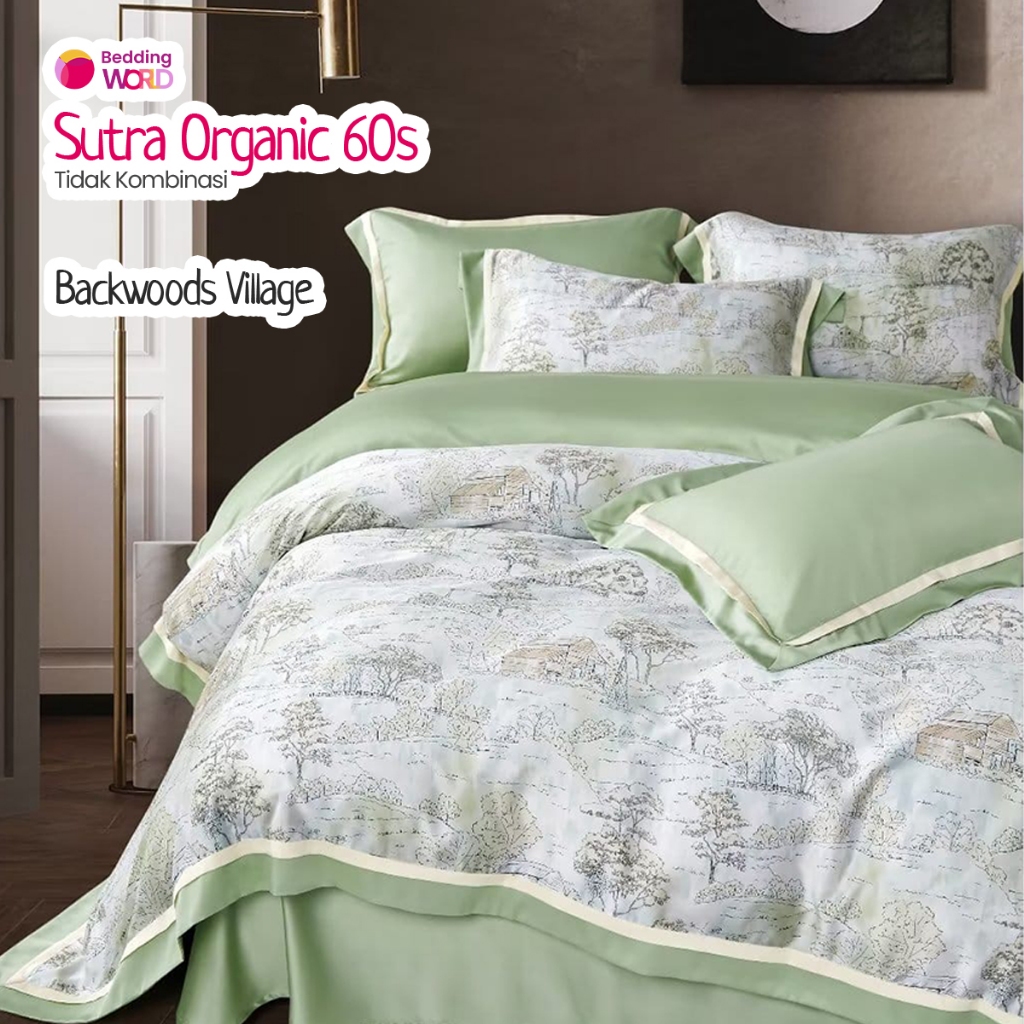 Jual Sprei Set Sutra Organic 60s / Sprei Sutra Silk Serat Bamboo ...