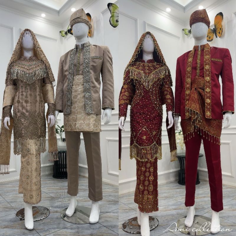 Jual SALE!!! KOTO GADANG COUPLE//DRESS WEDDING//GAUN AKAD//KEBAYA KOTO ...