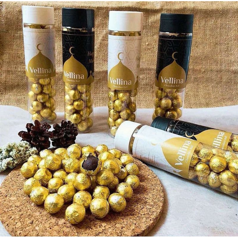 Jual COKLAT VELLINA GOLD HAMPERS / COKLAT VELLINA GOLD HAMPERS LEBARAN ...