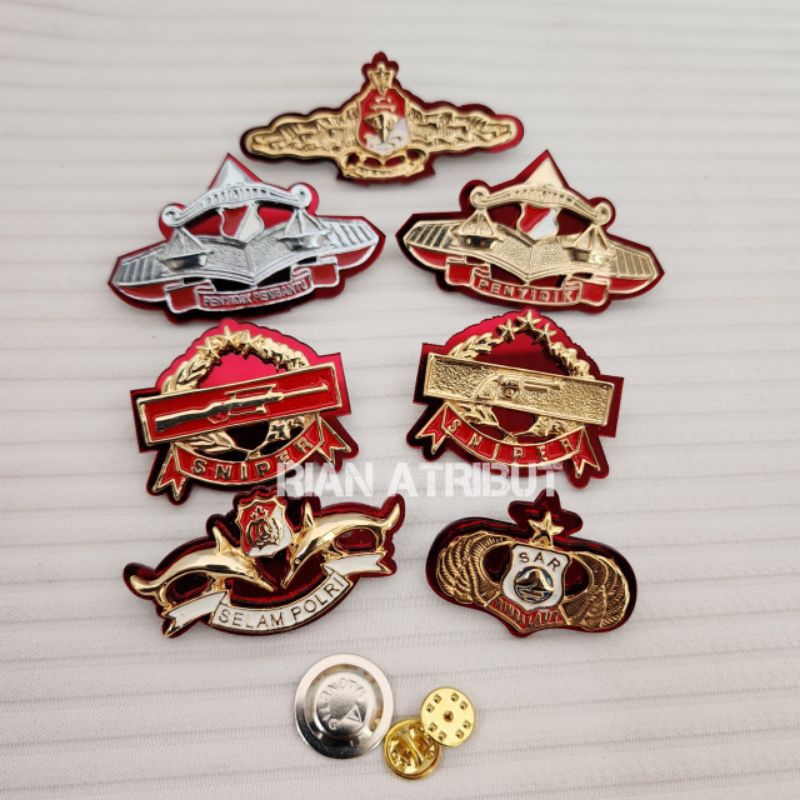 Jual PIN SELAMPOLRI/ PIN PENYIDIK / PIN SNIPER / PIN BAHARI / PIN SAR ...