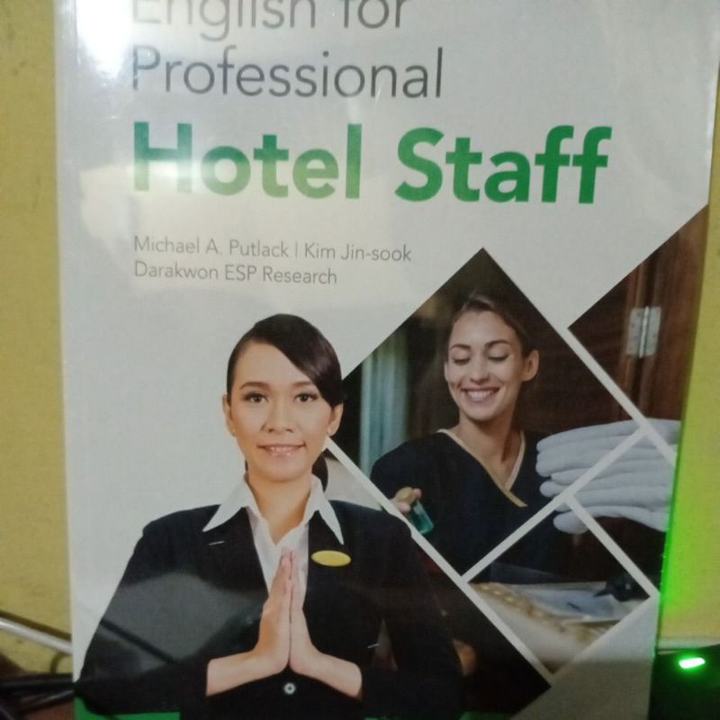 Jual english for professional hotel staff | Shopee Indonesia