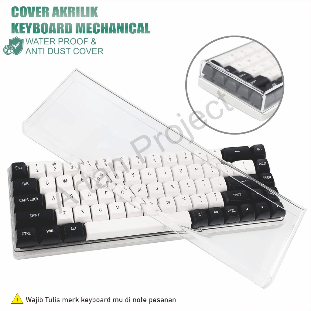 Jual Tutup keyboard mechanical - cover akrilik penutup pelindung ...
