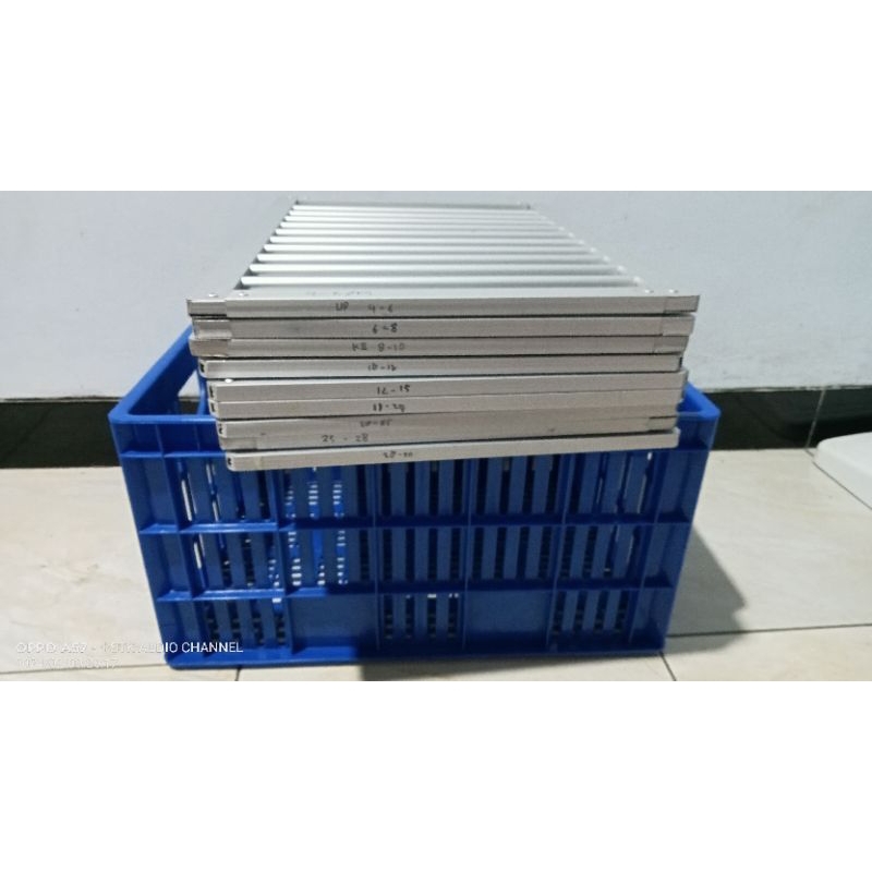 Jual Satu Paket isi 9 alat sortir ikan lele sistem ALUMUNIUM dan 3 ...