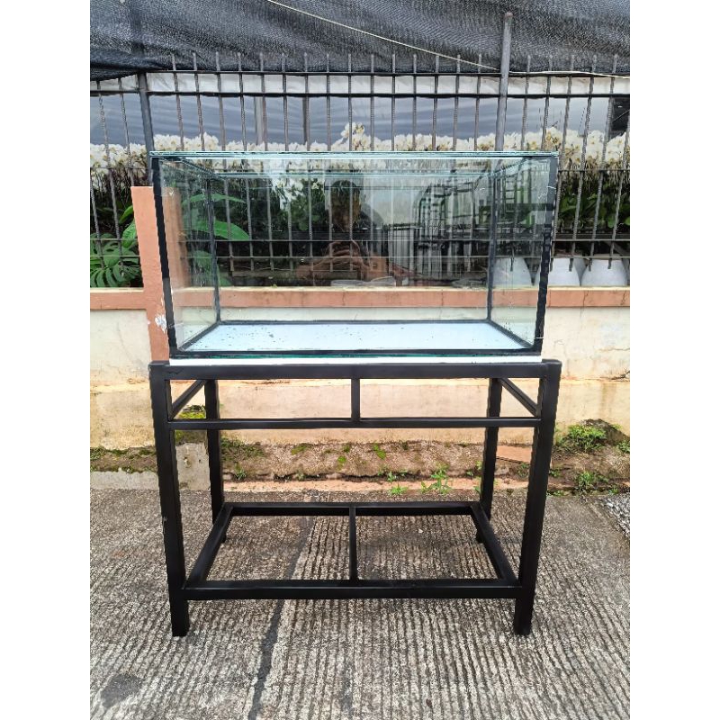 Jual Aquarium 80x40x40 8 mm + rak hollo | Shopee Indonesia