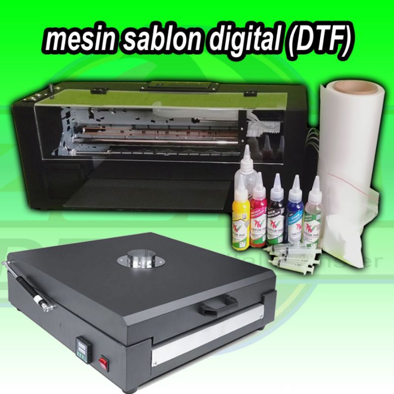 Jual Printer DTF roll to roll a3 A3 paket lengkap printer dtf L1800 printer L1800 printer 1390 ...