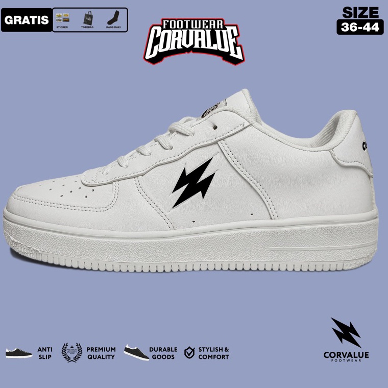 Jual Barang baru SEPATU CORVALUE FOOTWEAR Sepatu Sneakers Kasual Pria ...