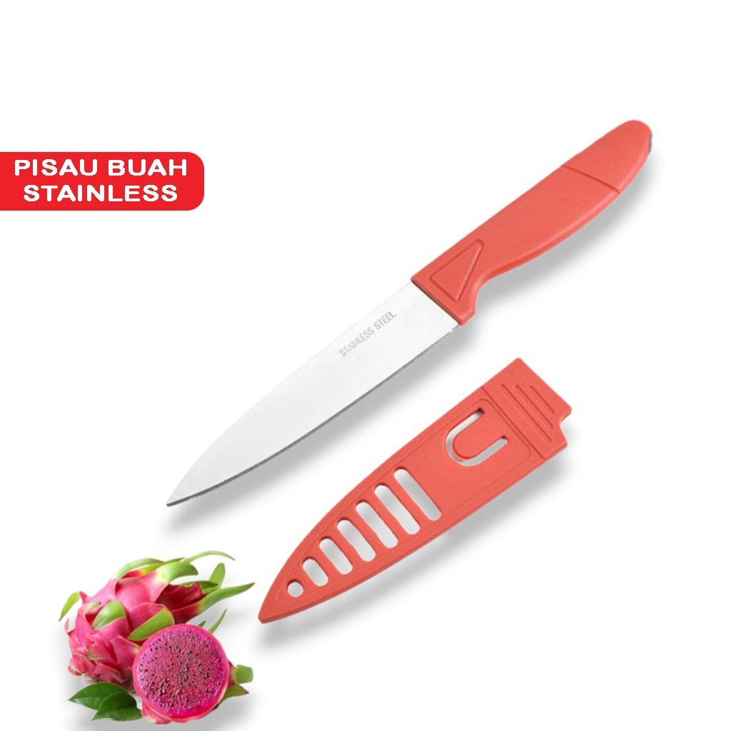 Jual COD - MJ77 - PISAU BUAH STAINLESS STEEL PISAU DAPUR PISAU KECIL ...