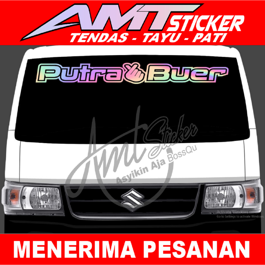 Jual Stiker Cutting Hologram + Kaca Depan Pick Up Bisa Custom + Bisa ... Jual Stiker Cutting Hologram + Kaca Depan Pick Up Bisa Custom + Bisa ...