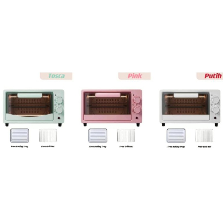 Jual Rfm Oven Listrik 12L Microwave Pemanas Makanan kue elektrik Toko11 ...