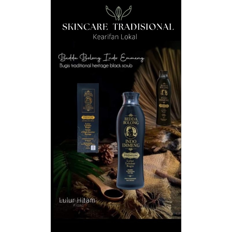 Jual Lulur Hitam Bedda Bolong Indo Emmeng | Shopee Indonesia