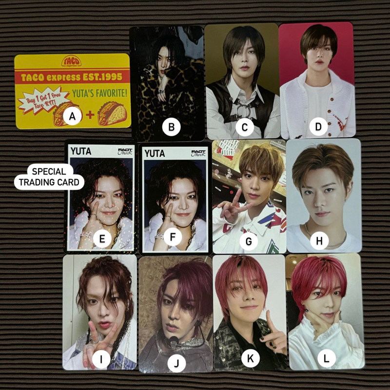Jual [1] PHOTOCARD OFFICIAL YUTA NCT 127 - NCT Home Seasons Greating ...