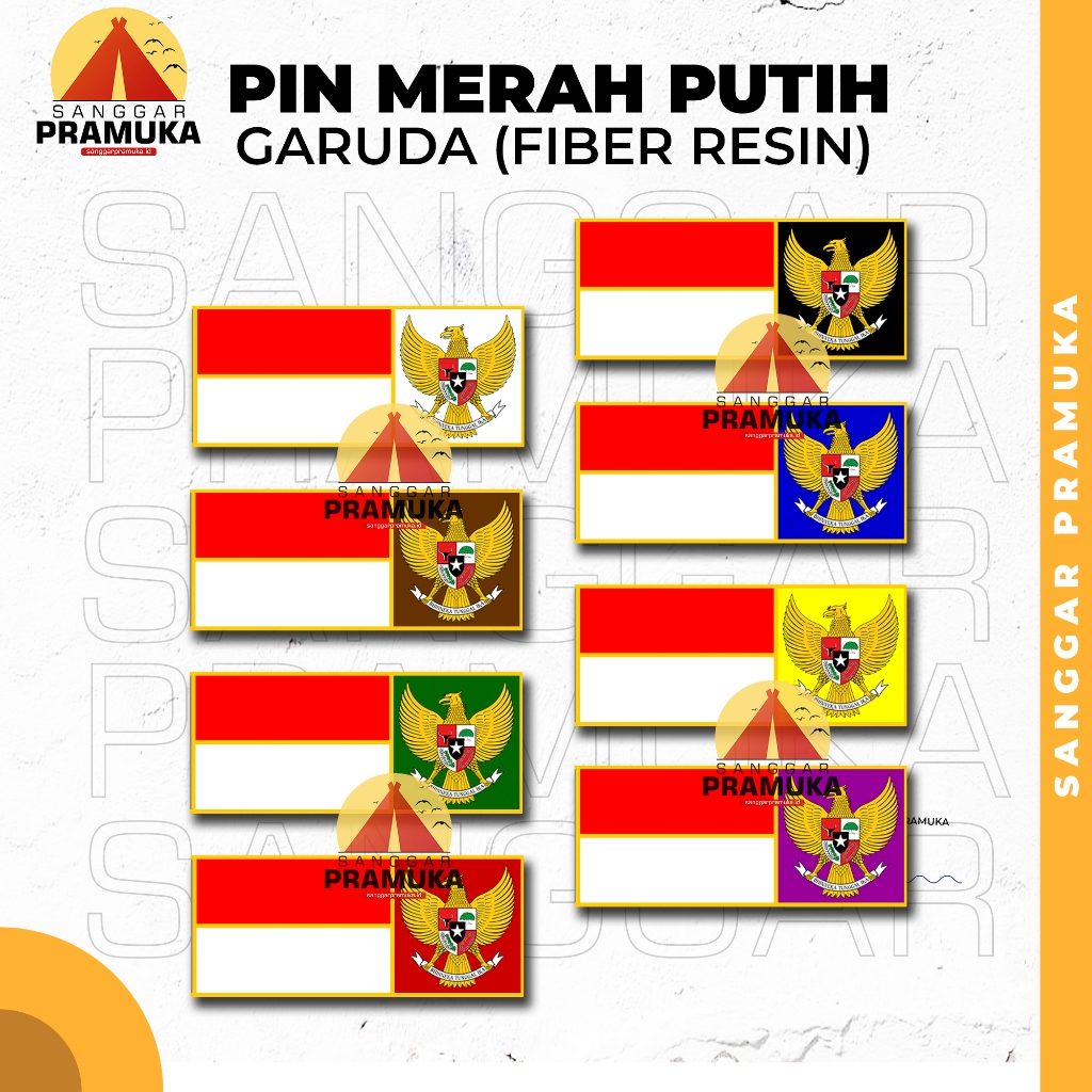 Jual Pin Merah Putih Garuda - Pin Mpg - Pin Mpg Paskibra - Pin Paskibra ...