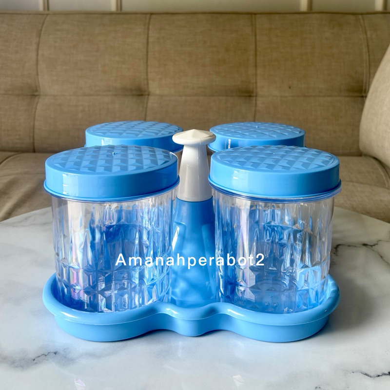 Jual Toples Nampan Set 4 Toples Lebaran Toples Kue Toples Calista ...
