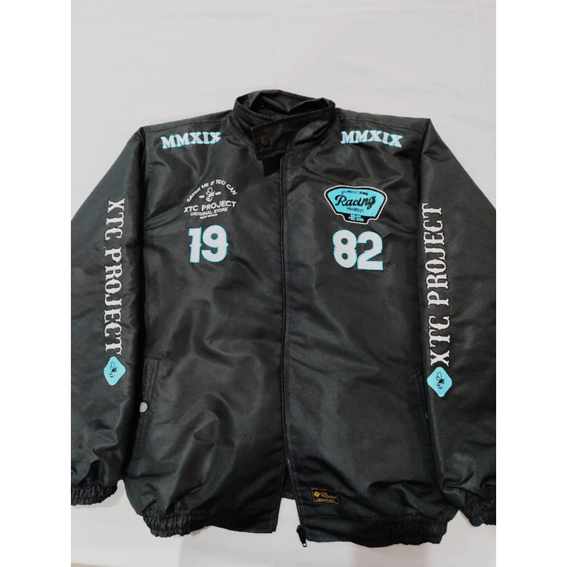 Jual Jaket Bomber XP9 Racing Product Hitam (VENDOR DAN LABEL RESMI DPP ...