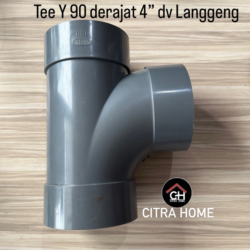 Jual Tee Y 90 Derajat 4” DV Langgeng | Shopee Indonesia