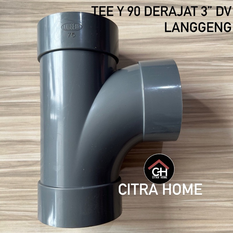 Jual Tee Y 90 Derajat 3” DV Langgeng | Shopee Indonesia