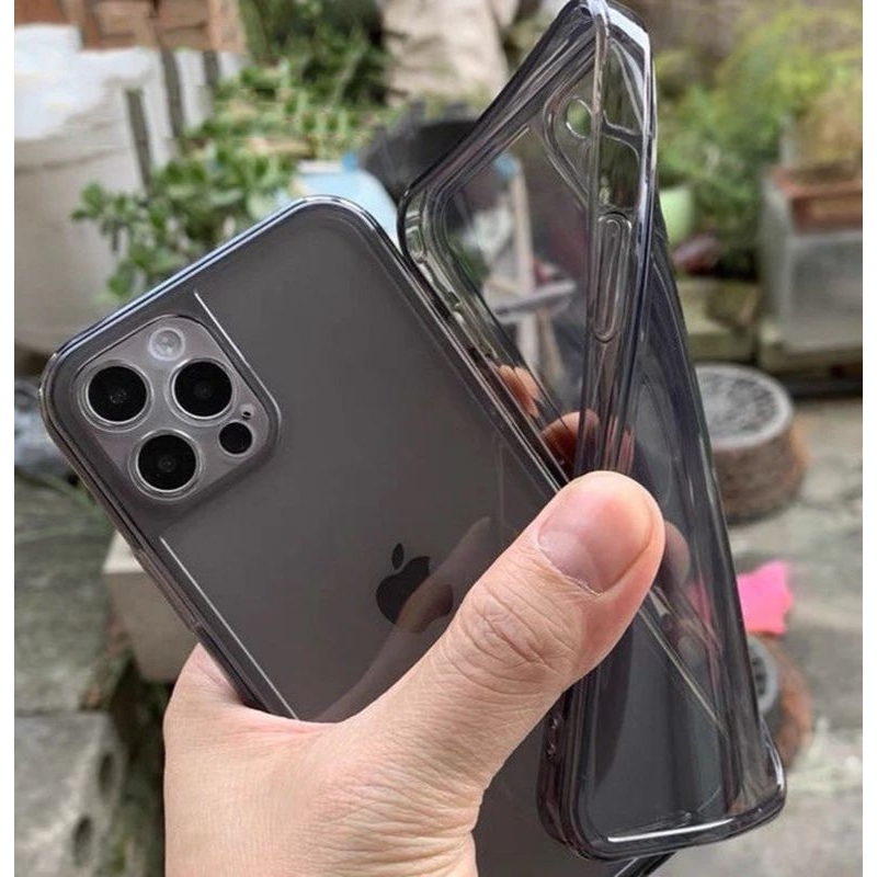 Jual SoftCase Clear Hitam OPPO A60 A5S A12 A7 A11K AX7 A92 A52 A15 A77S ...