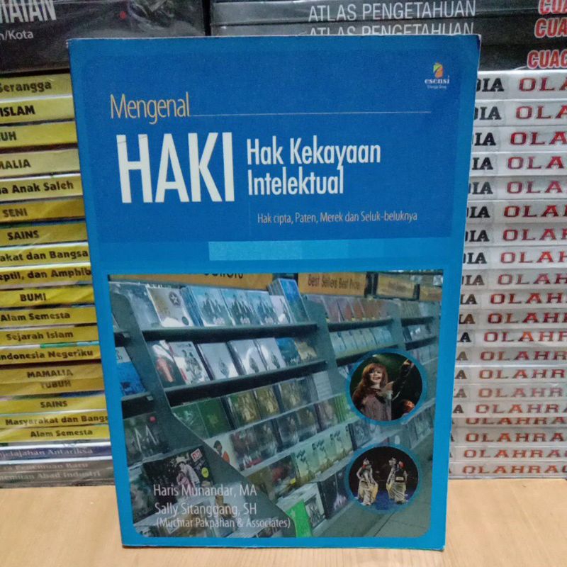 Jual Buku Original Mengenal HAKI Hak Kekayaan Intelektual Hak Cipta, Paten, Merek dan Seluk ...