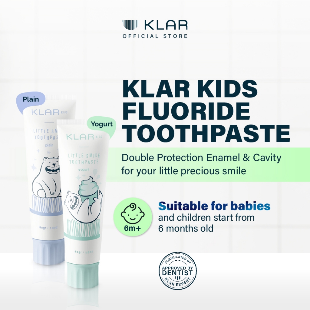 Jual KLAR Kids Flouride Toothpaste | Pasta Gigi Premium Bayi Anak Untuk ...
